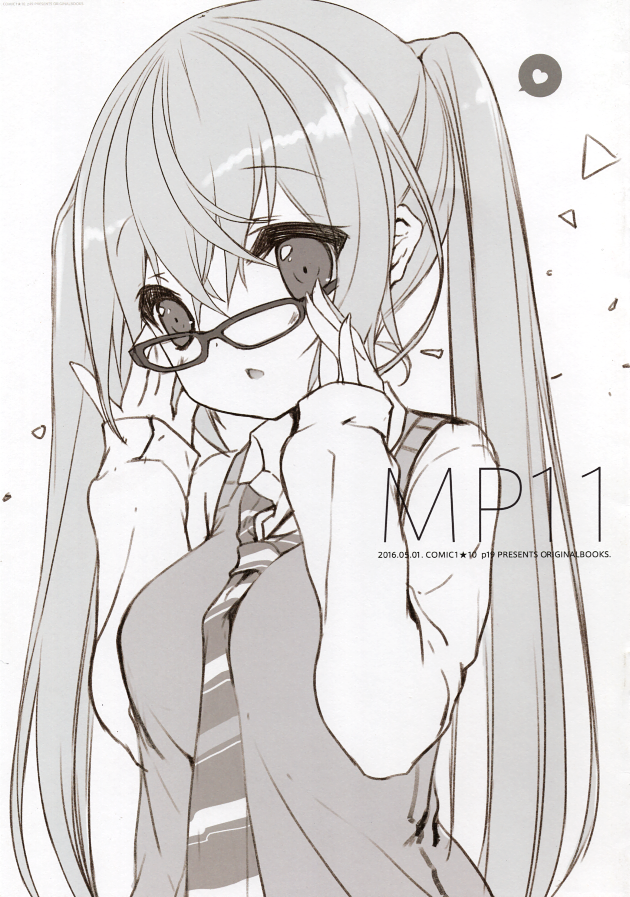 practice p19 megane seifuku sketch sweater | #514907 | yande.re